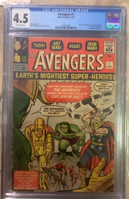 The Avengers #1 (1963) | Comic Books - Silver Age, Marvel, Avengers ...