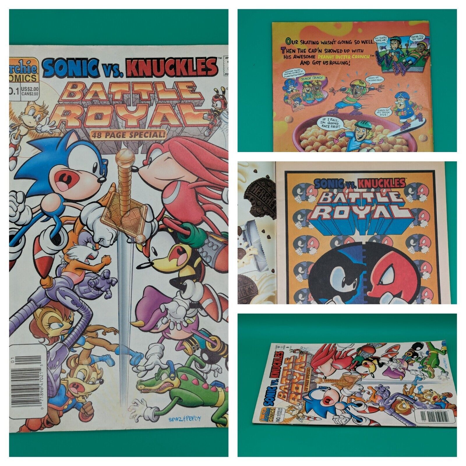 Sonic VS. Knuckles: Battle Royal Special #1 (1997) | Comic Books ...