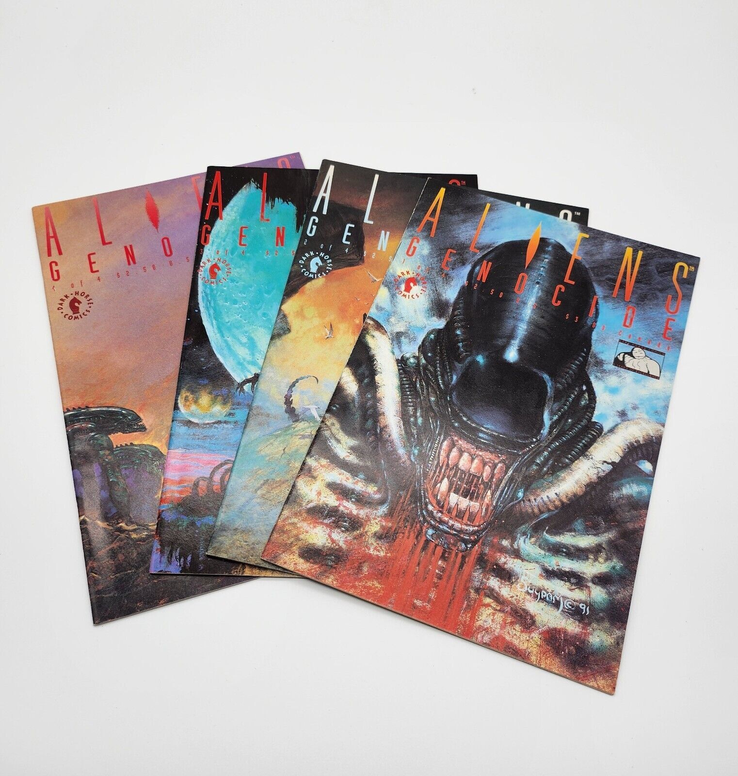 Aliens: Genocide 1 - 4 Complete Series Dark Horse Comics 1991 High ...