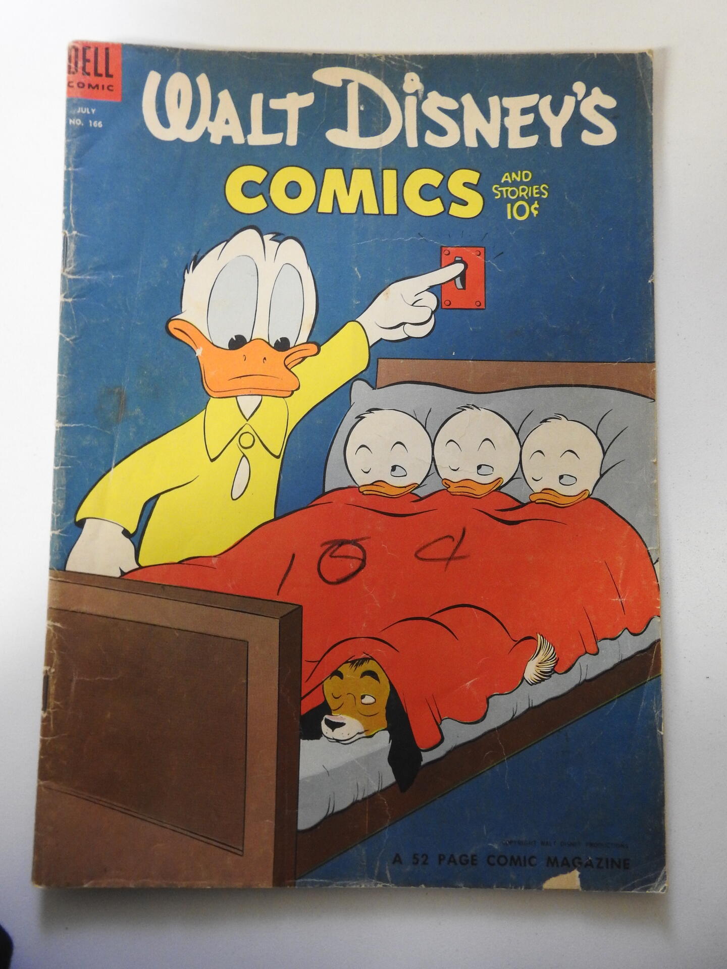 Walt Disney's Comics & Stories #166 (1954) | Comic Books - Golden Age ...