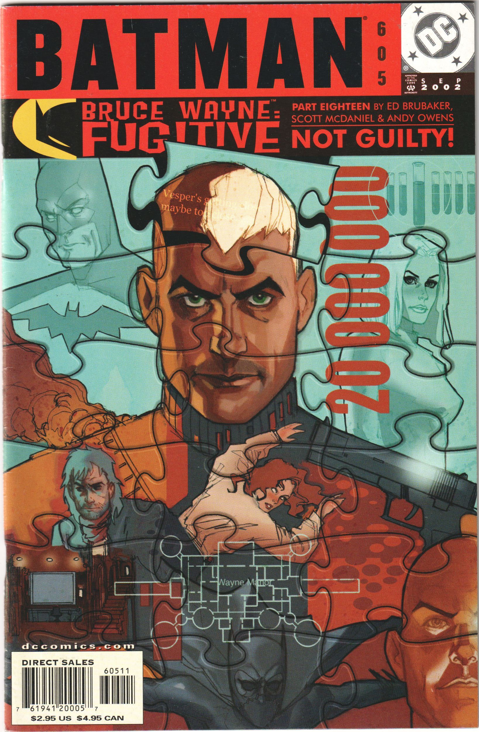 Batman: Bruce Wayne Fugitive storyline parts 1-18 complete set (2002 ...