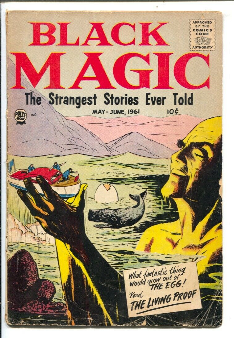 Black Magic Vol 8 #2 1961-Prize-Horror-Steve Ditko-Bob Powell-Dick Ayers-VG | Comic Books ...