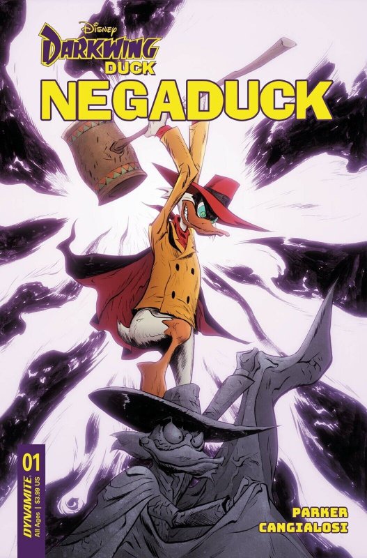 Negaduck #1 Cover H Foil Variant Comic Book 2023 - Dynamite Darkwing ...