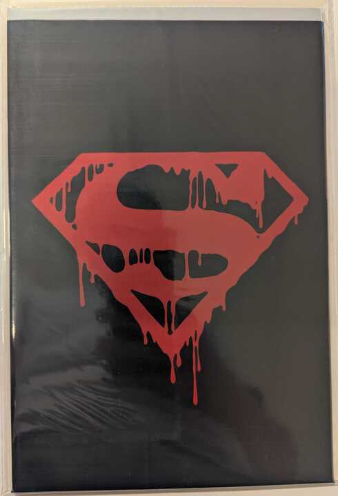 The Death of Superman 30th Anniversary Special Logo Bagged Cover (2023 ...