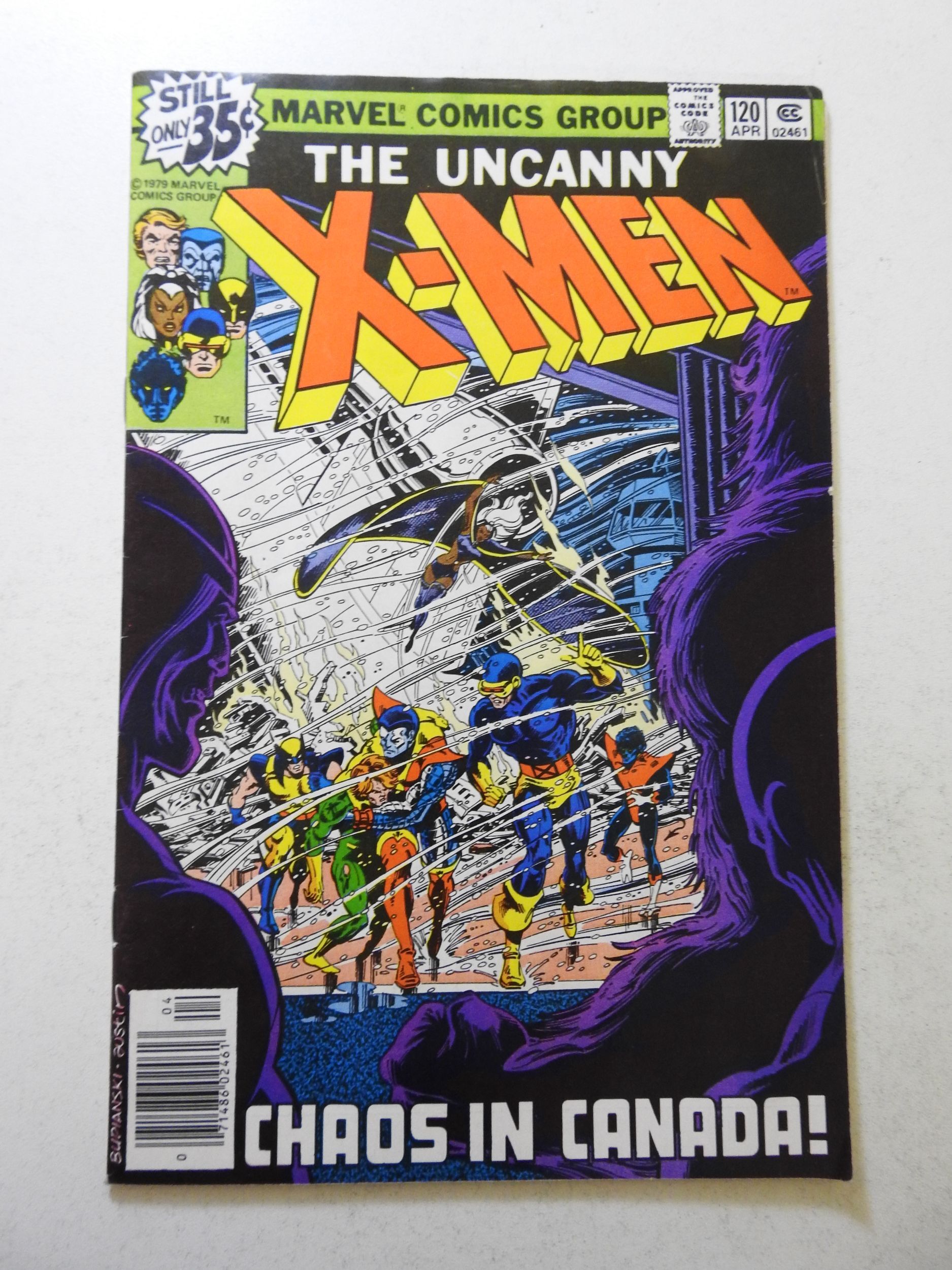 The X-Men #120 (1979) FN+ Condition! 1st Cameo App of Alpha Flight ...