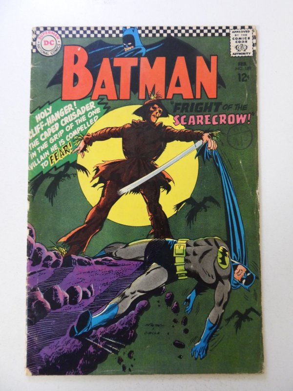 Batman #189 1st silver age appearance of Scarecrow VG condition see ...