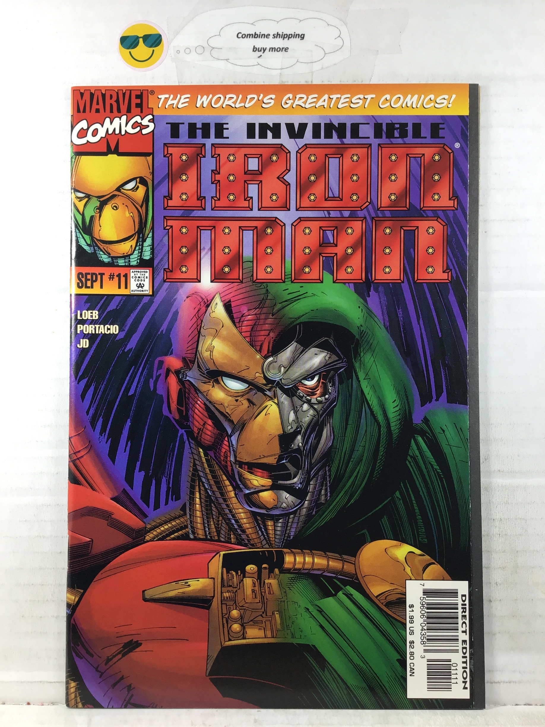 Iron Man #11 (1997) NM Doc Doom | Comic Books - Modern Age, Marvel ...