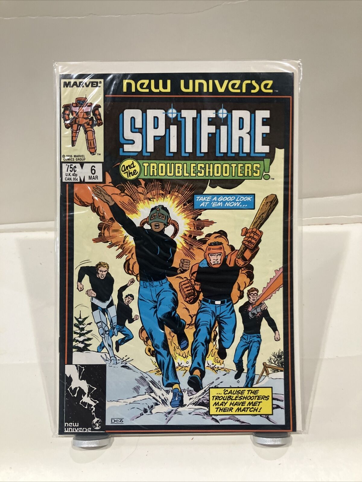 Spitfire and the Troubleshooters #6 (Marvel Comics, 1986) | Comic Books ...