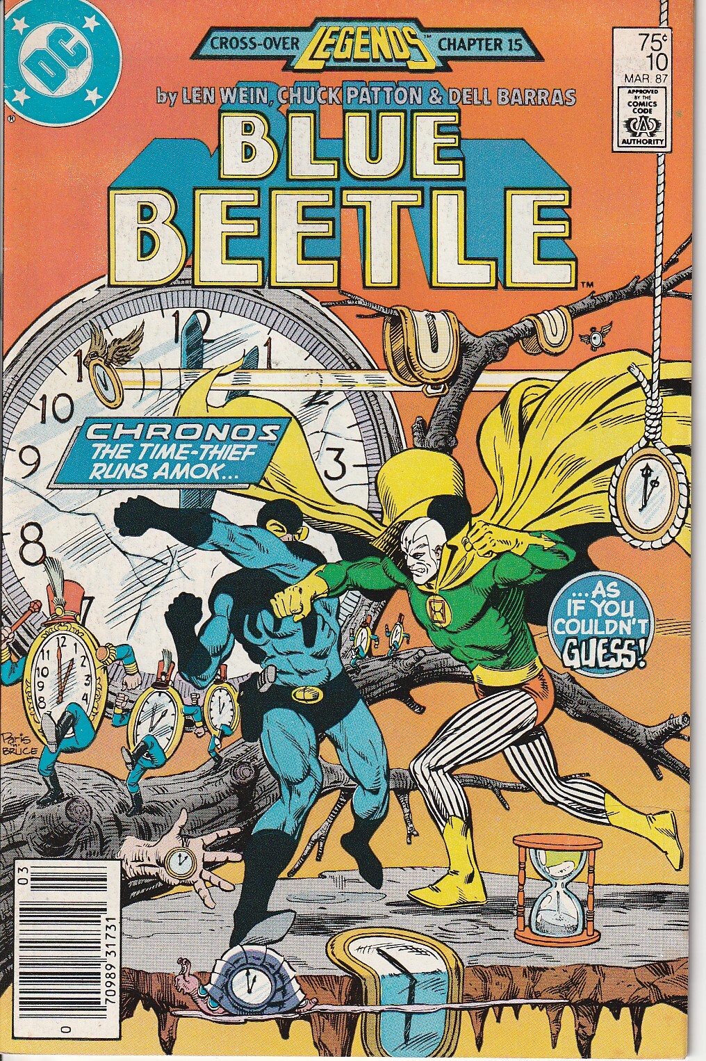 Blue Beetle #10 (1987) | Comic Books - Copper Age, DC Comics, Blue ...