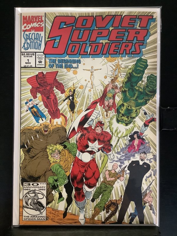 Soviet Super Soldiers (1992) | Comic Books - Modern Age, Marvel ...