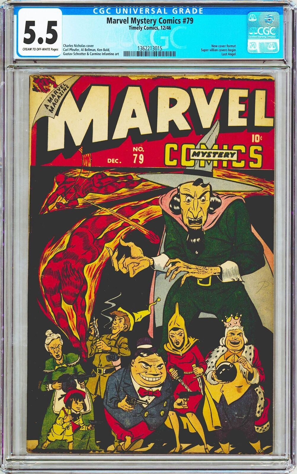 Marvel Mystery Comics #79 5.5 CGC | Comic Books - Golden Age, Timely ...