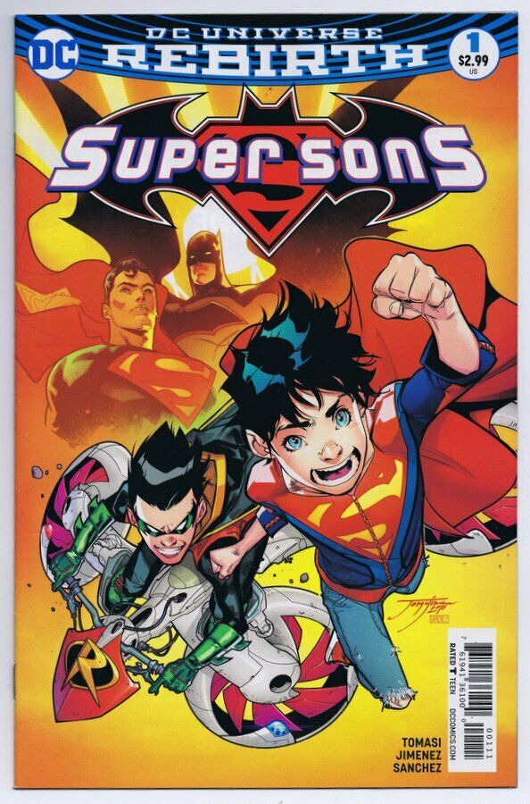 Supersons #1 Rebirth ORIGINAL Vintage 2016 DC Comics | Comic Books ...