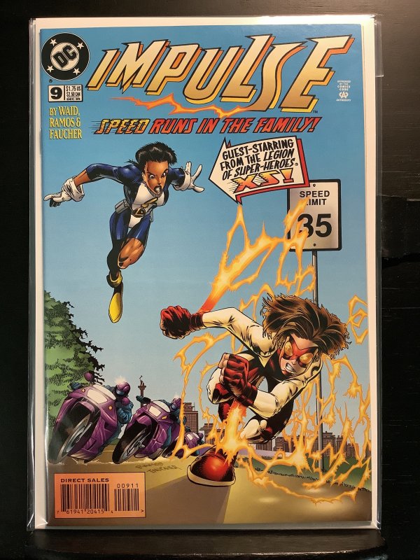Impulse #9 Direct Edition (1995) | Comic Books - Modern Age, DC Comics ...