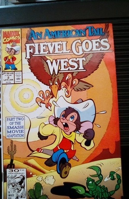 American Tail: Fievel Goes West #2 (1992) | Comic Books - Modern Age ...