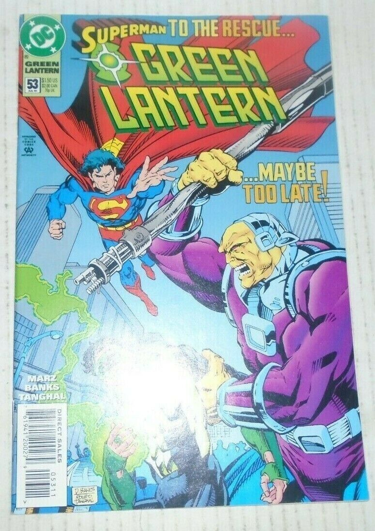 Green Lantern # 53 July 1994 DC Superman | Comic Books - Modern Age, DC ...