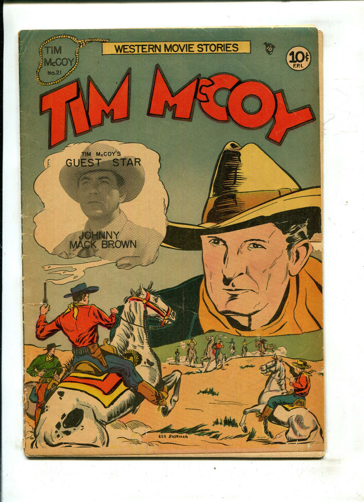 TIM MCCOY #21 "Fisherman Collection" (4.0) 1949 | Comic Books - Modern ...