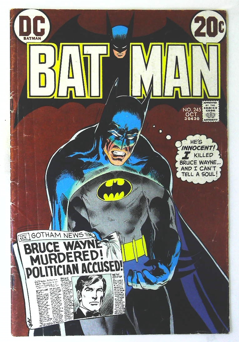 Batman (1940 series) #245, VG+ (Actual scan) | Comic Books - Golden Age ...