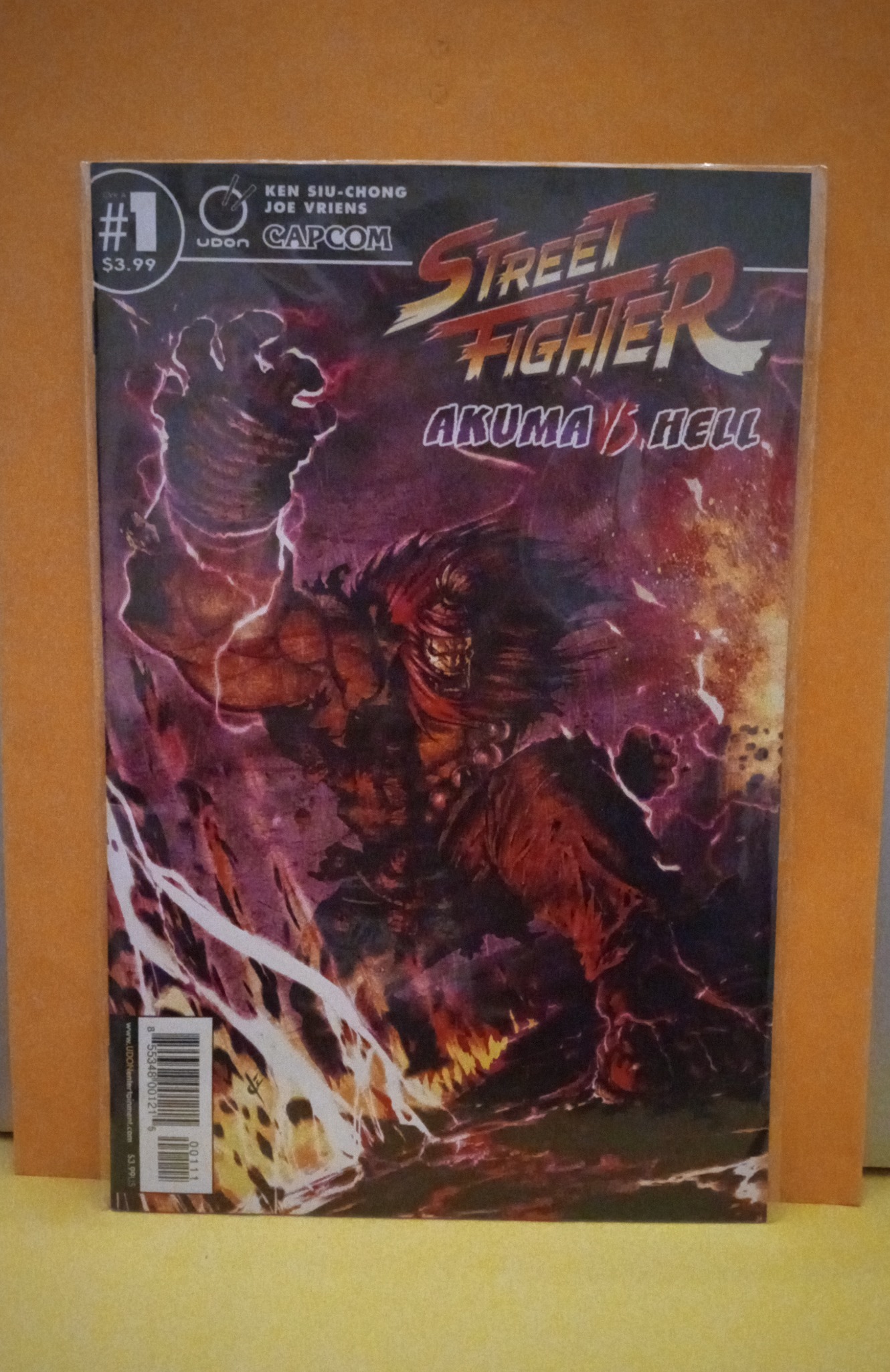 Street Fighter: Akuma vs. Hell (2019) | Comic Books - Modern Age, UDON ...