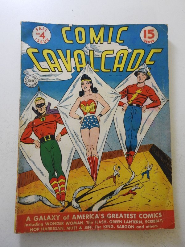 Comic Cavalcade #4 (1943) | Comic Books - Golden Age, DC Comics, Superhero / HipComic