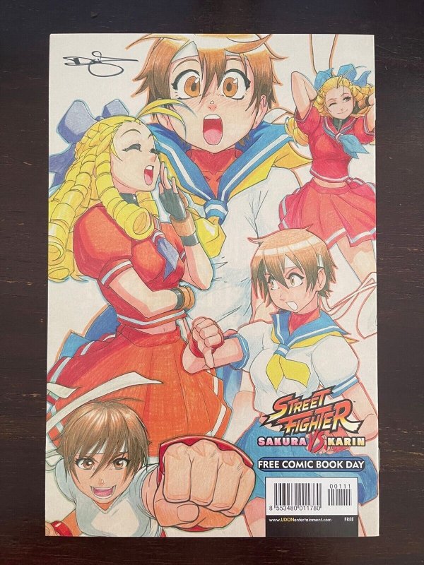 Street Fighter Sakura vs. Karin #1 FCBD Udon Comics 2019 NM 9.4 | Comic ... Street Fighter Sakura vs. Karin #1 FCBD Udon Comics 2019 NM 9.4 | Comic ...