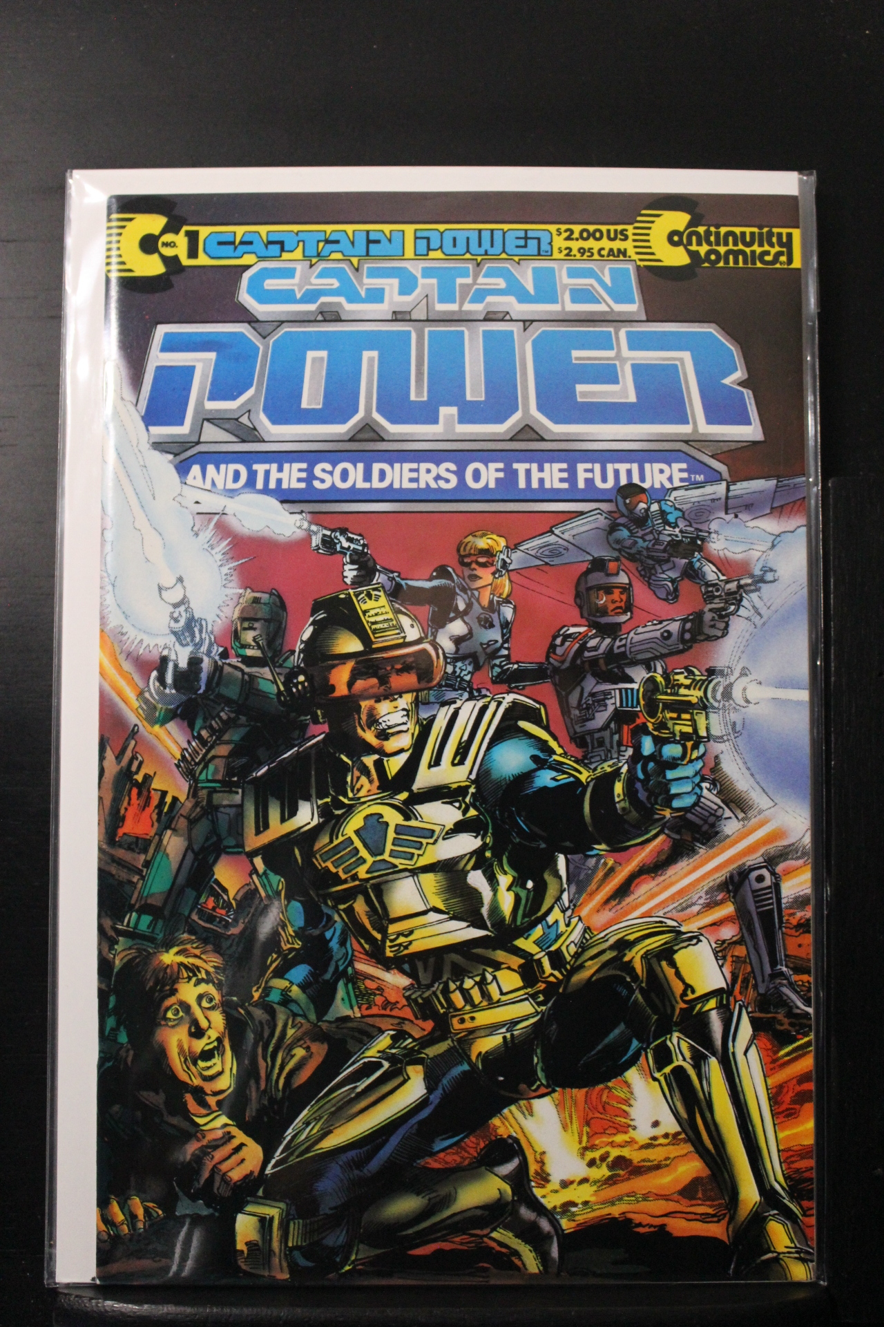 Captain Power and the Soldiers of The Future #1 Direct Edition (1988 ...