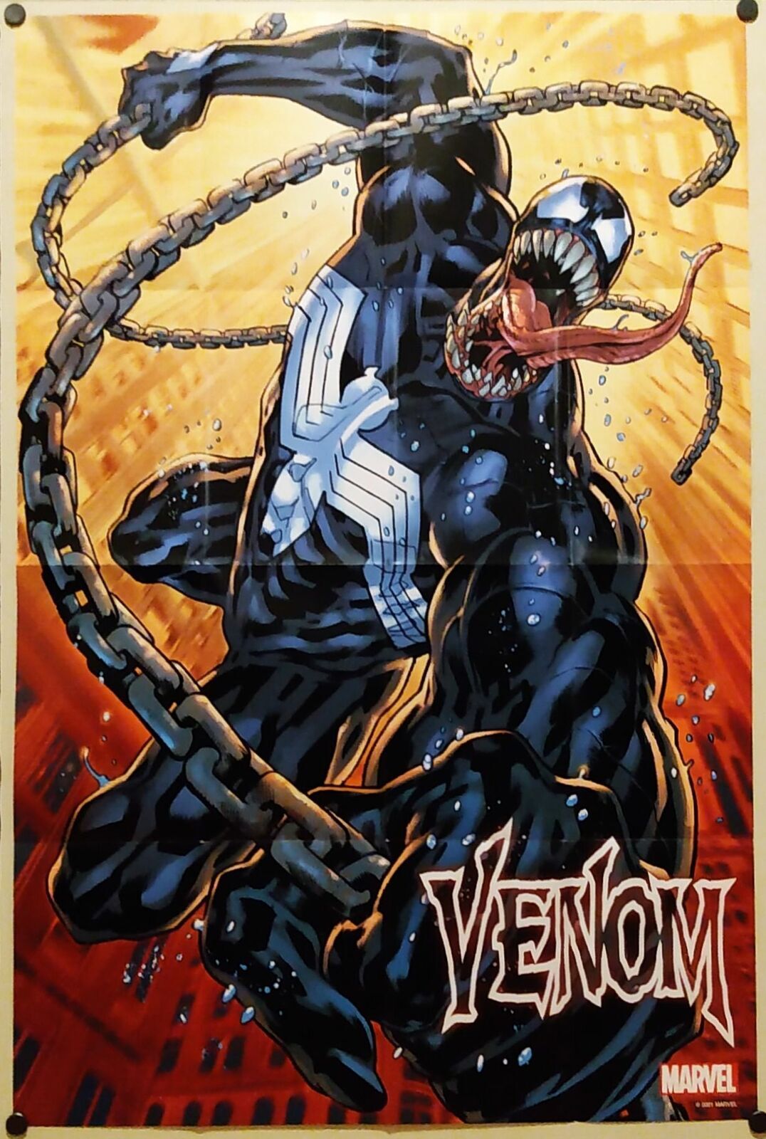 Venom #1 Hitch 2021 Folded Promo Poster (24x36) New! [FP106] | Comic ...