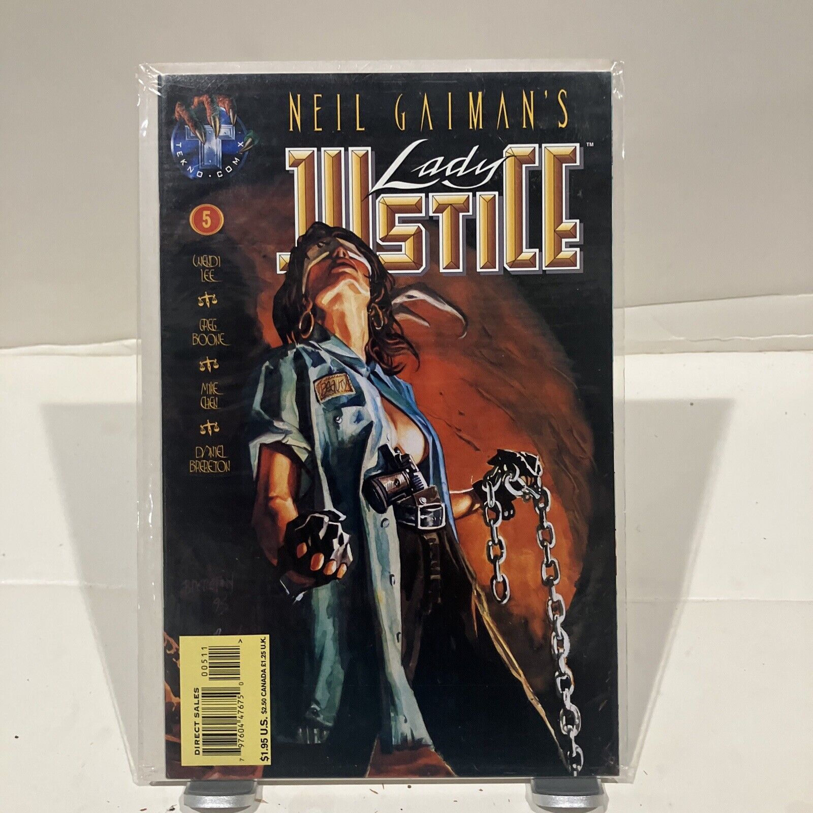 LADY JUSTICE #5 (1995) Dan Brereton, Wendi Lee, Tekno Comix | Comic ...