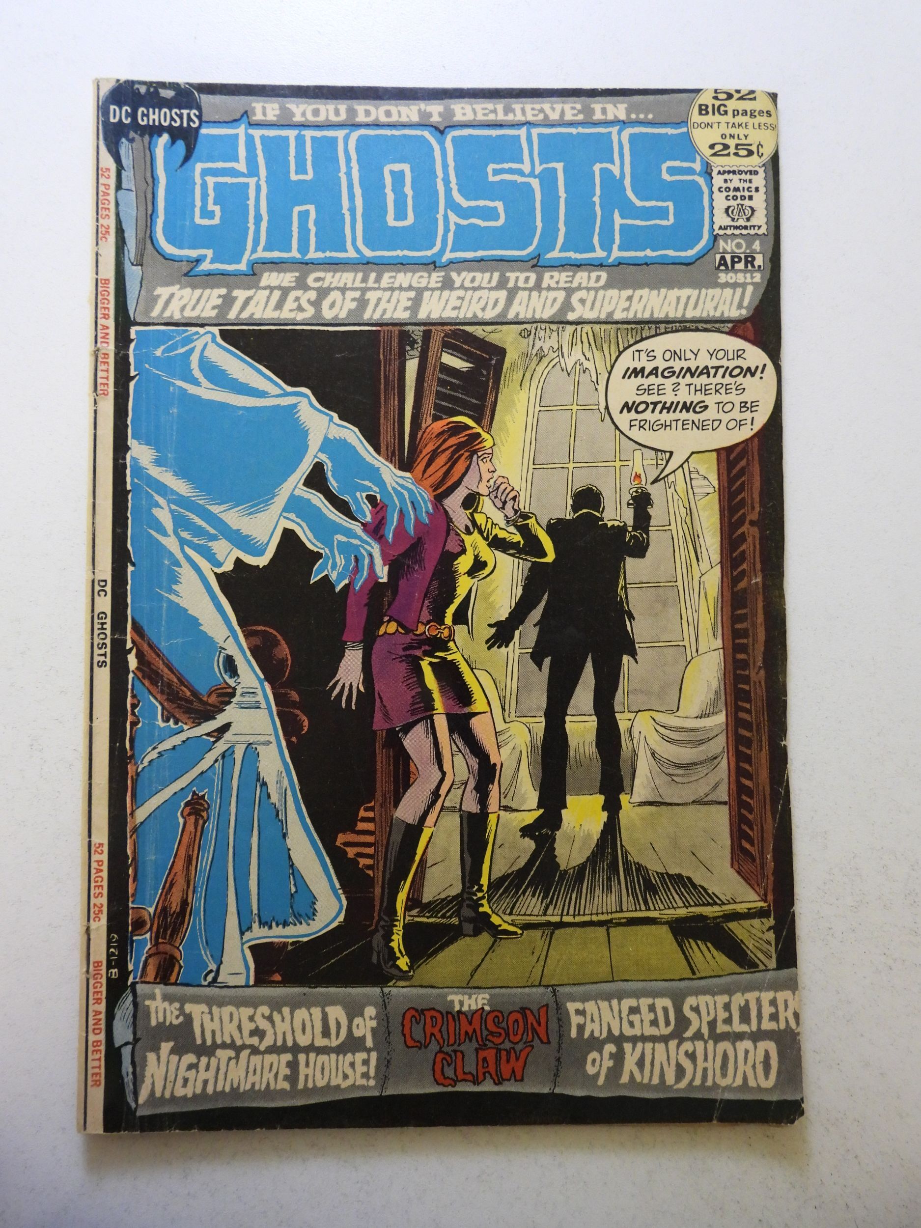 Ghosts #4 (1972) GD/VG Condition | Comic Books - Bronze Age, DC Comics ...