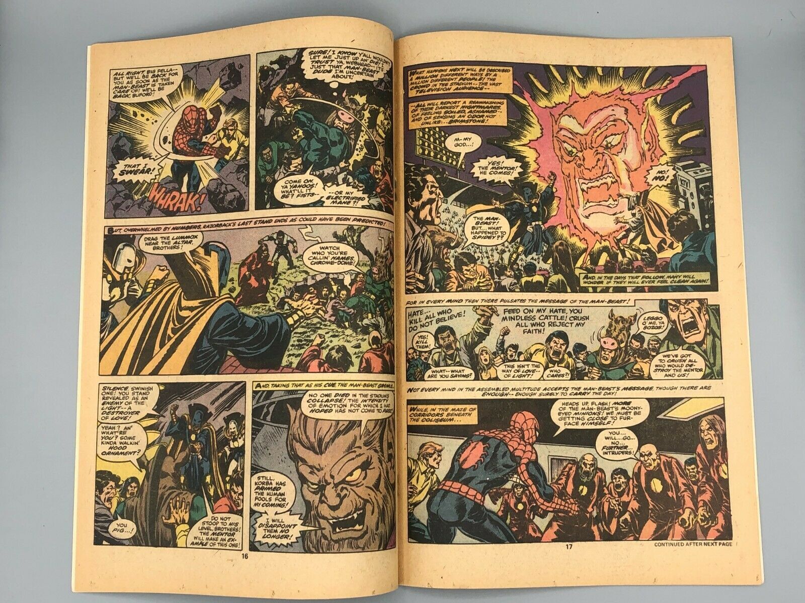 Spectacular Spider-Man #15 (1978) FN+ - Razorback ~ Final Rage Part 4 ...