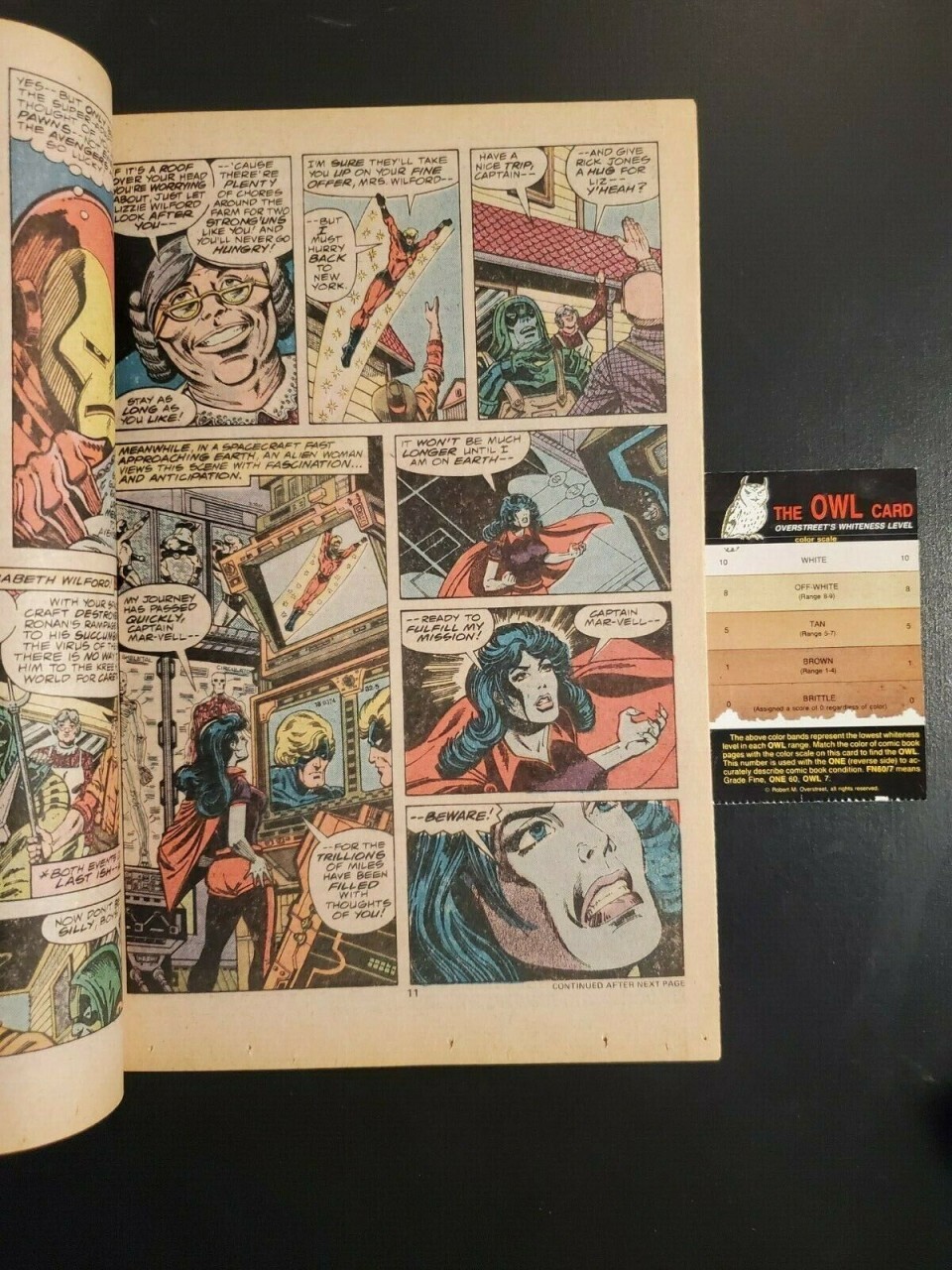 Captain Marvel #50 (1977) F/VF (7.0) 1st appearance of Doctor Minerva ...