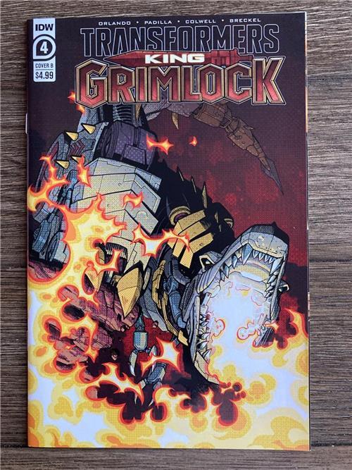 Transformers: King Grimlock #4 Cover B (2021) | Comic Books - Modern ...