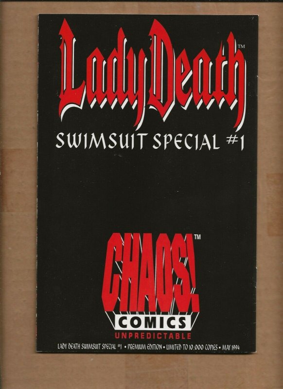 Lady Death Swimsuit Special #1 RED Velvet Premium Variant Chaos | Comic ...