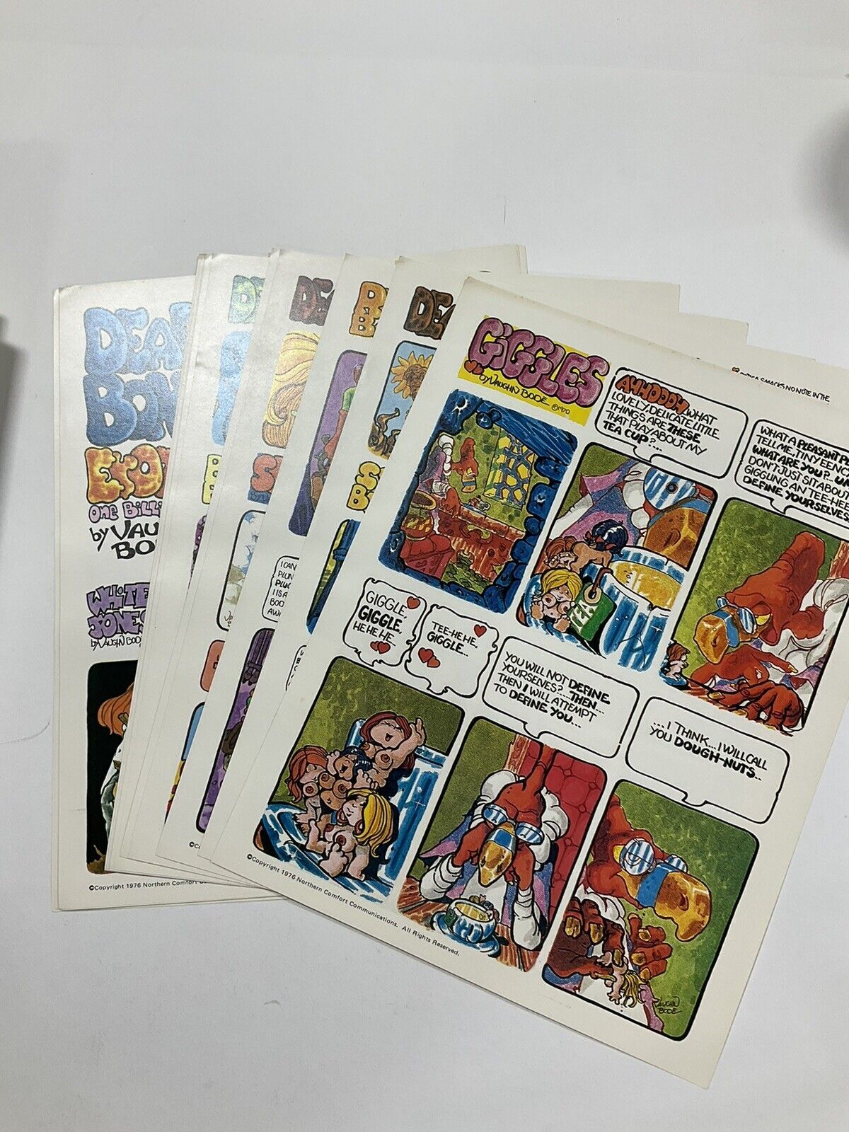 Vaughn Bode The Portfolio Fine Fn Magazine Oversized Northern Comfort ...