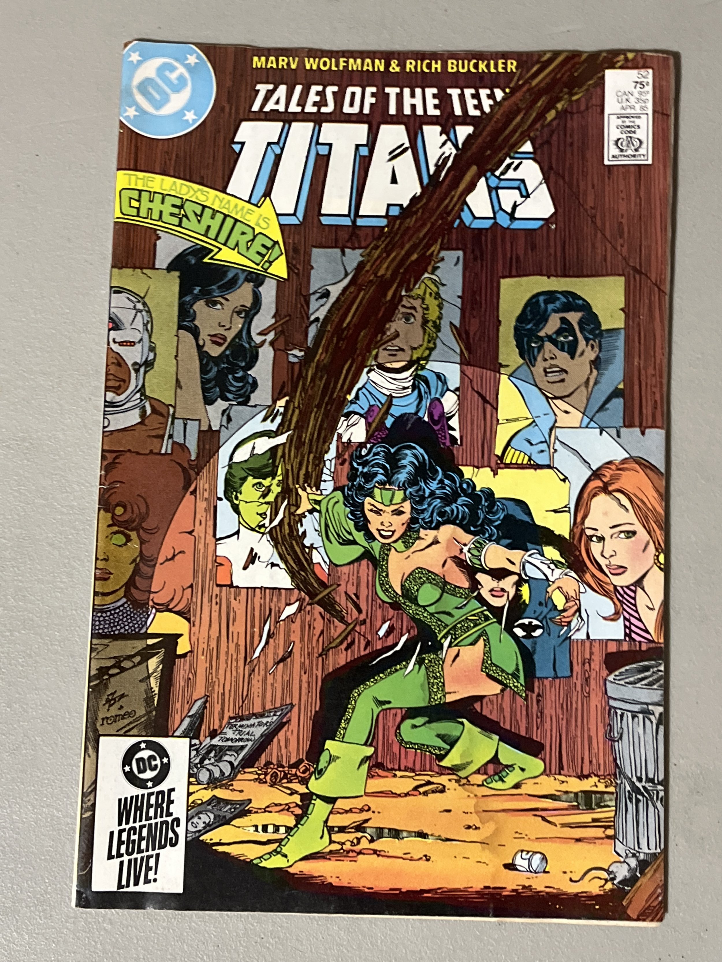 Tales of the Teen Titans #52 (1985) | Comic Books - Copper Age, DC ...