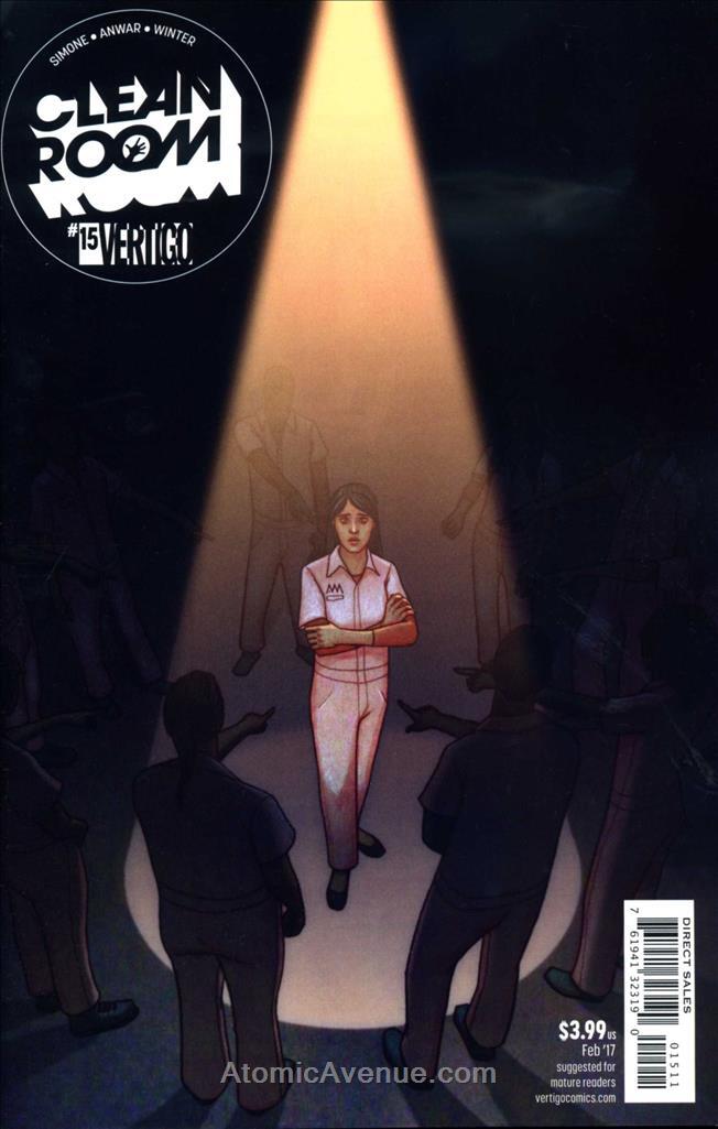 Clean Room #15 VF ; Vertigo | Gail Simone Jenny Frison | Comic Books ...