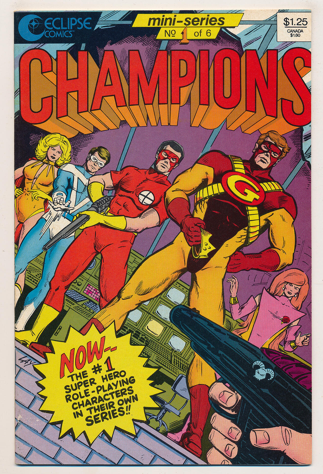 Champions (1986 Eclipse) #1 NM | Comic Books - Copper Age, Eclipse ...