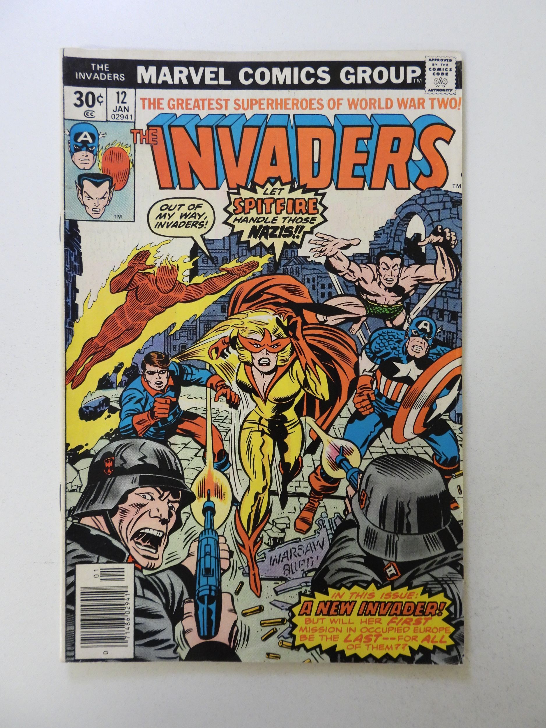 The Invaders #12 (1977) FN+ condition | Comic Books - Bronze Age ...