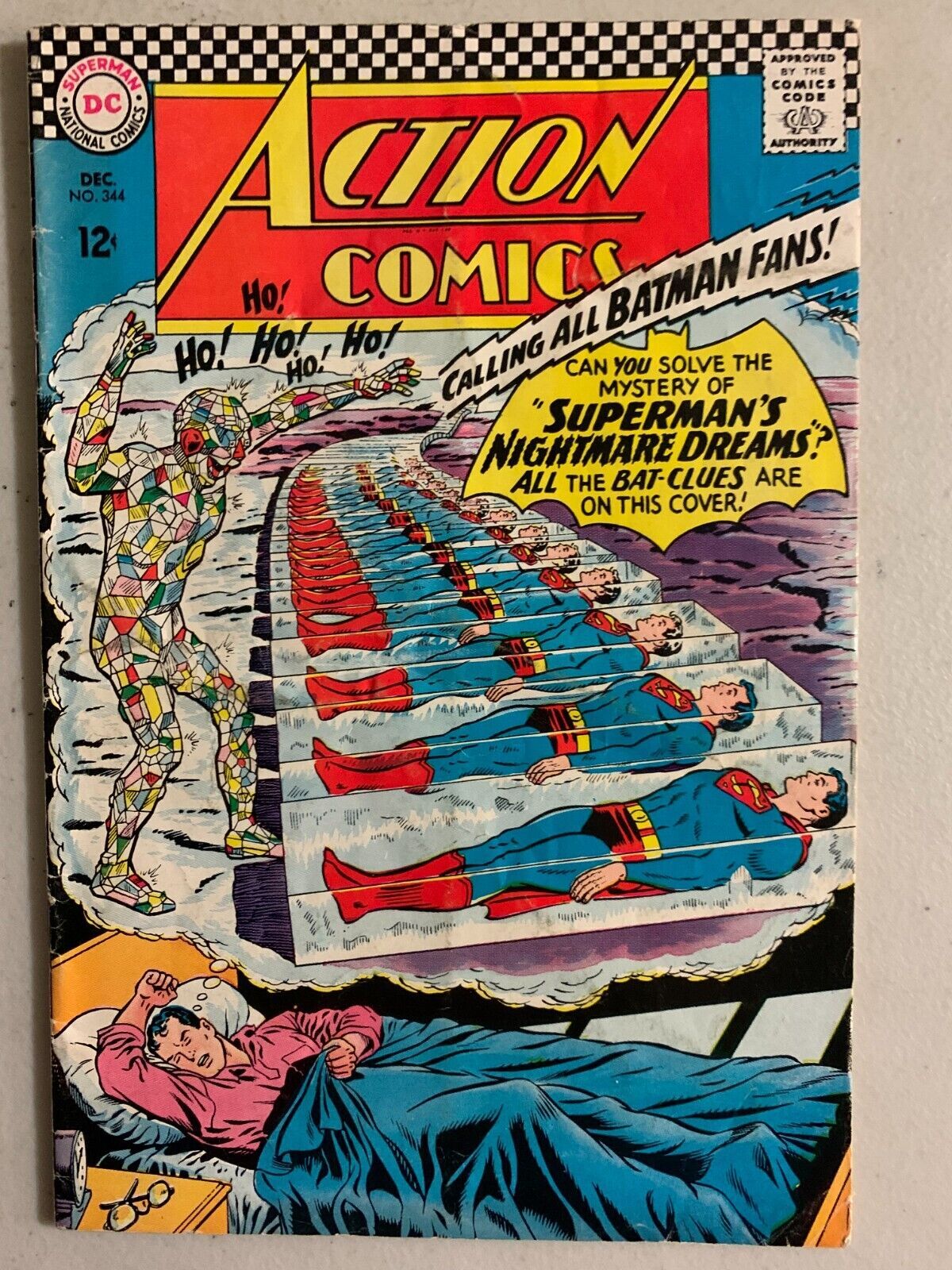 Action Comics #344 Batman and Superman switch bodies, Supergirl ...