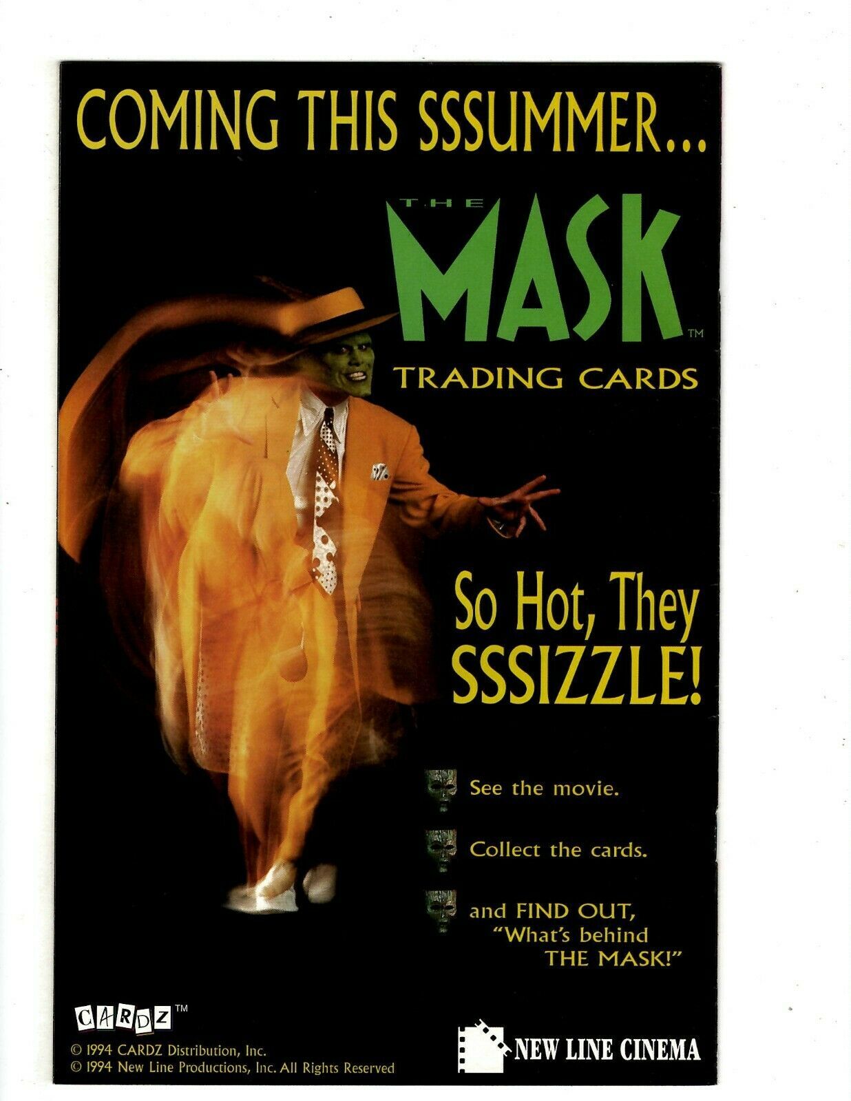 THE MASK Official Movie Adaptation # 1 2 Complete Dark Horse Comic LTD ...