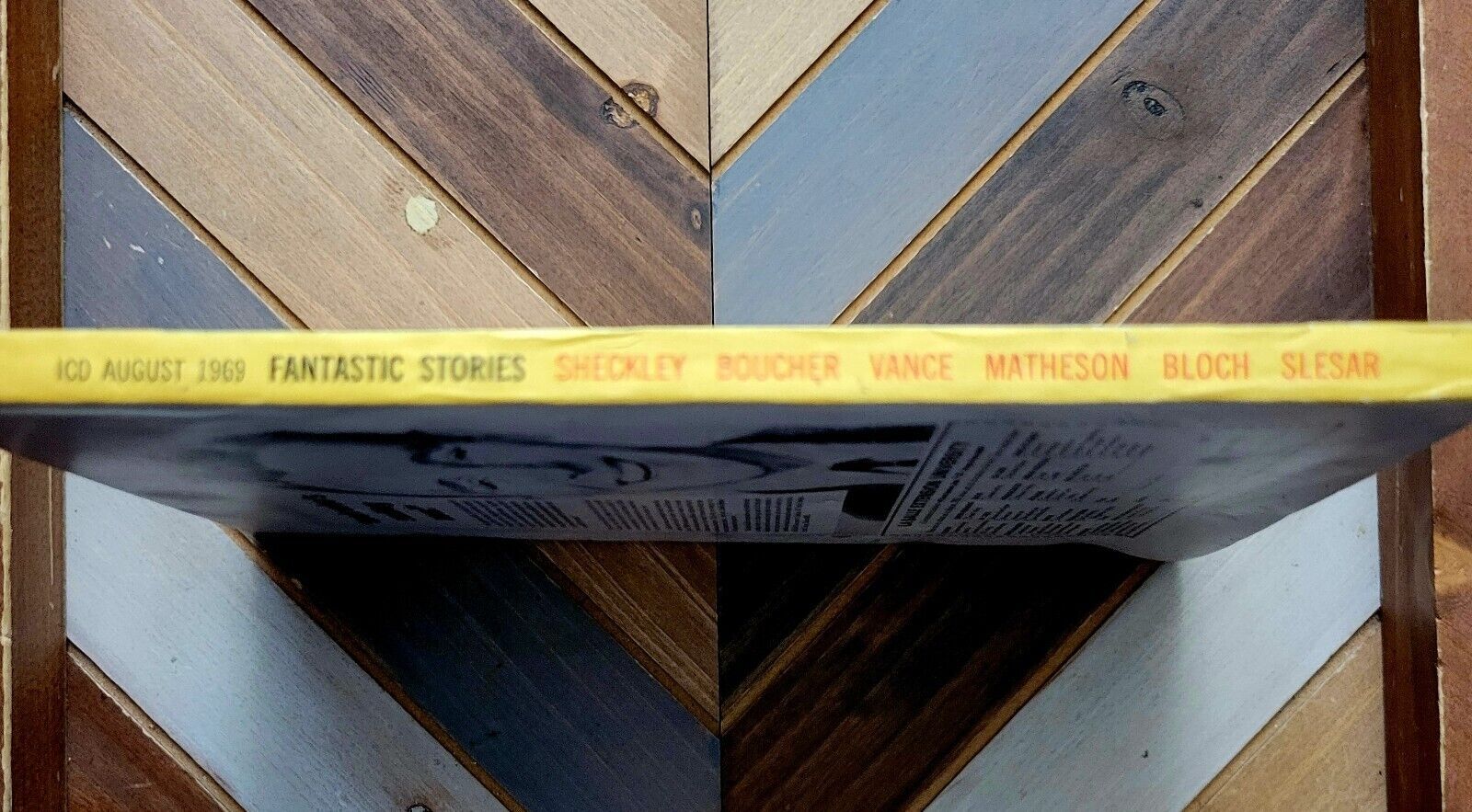 Fantastic Vol.18 #6 FN/VF (Aug 1969) Bruce Jones Art | Bloch, Vance ...