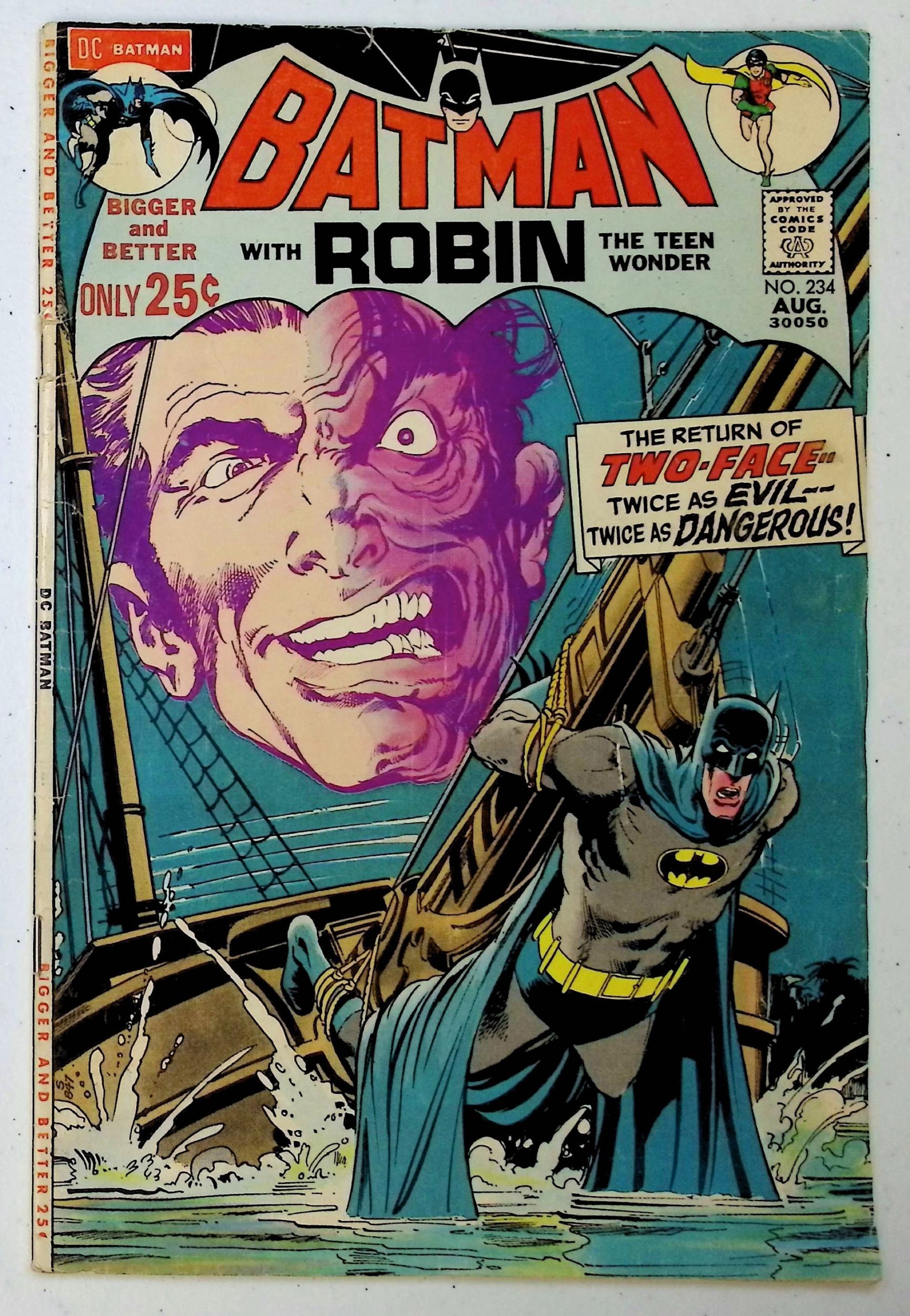 Batman #234 (1971) First Silver Age Two-Face! | Comic Books - Bronze ...