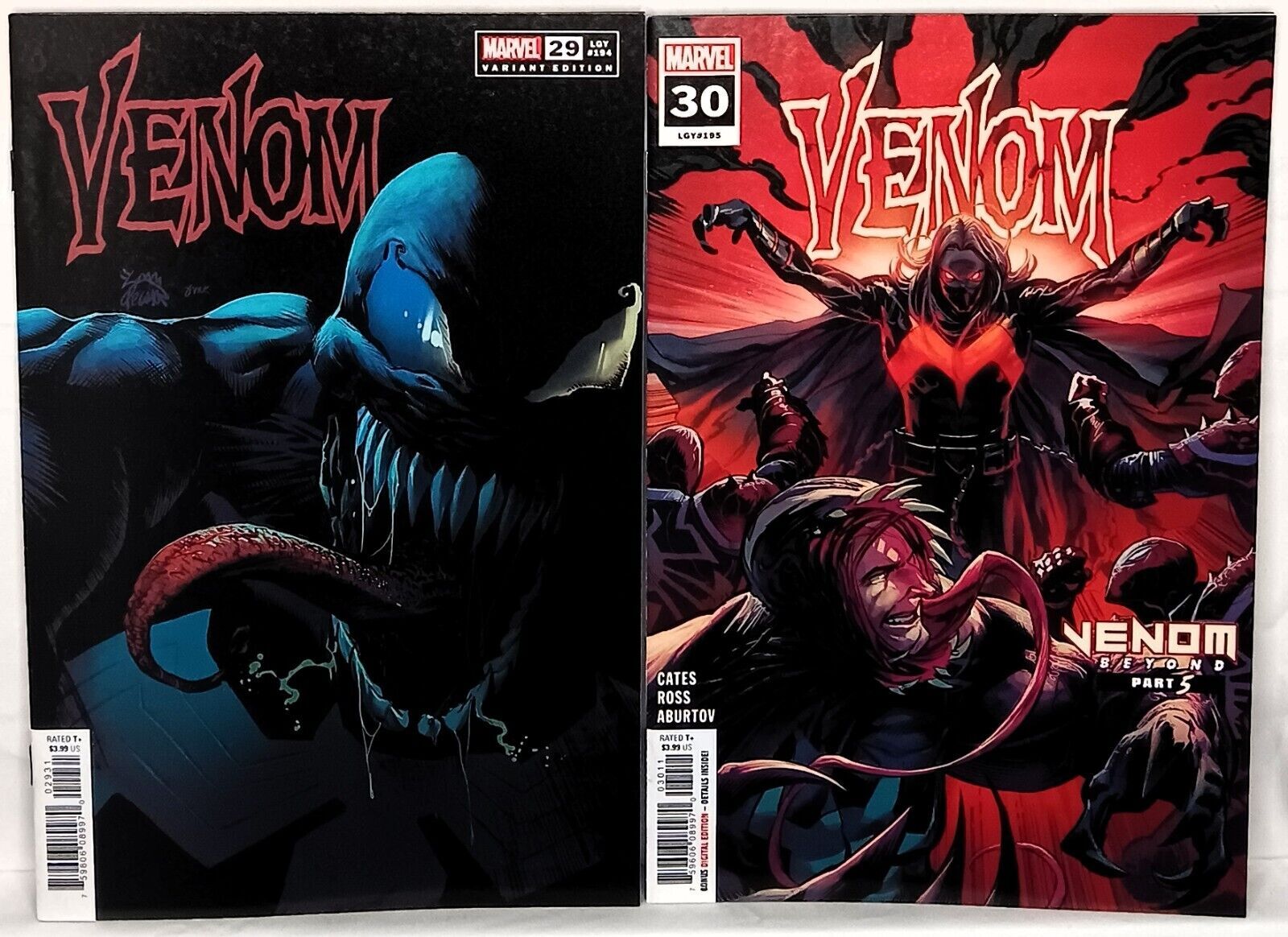 VENOM #29 - 30 Variant and Regular Cover Venom Beyond Marvel MCU ...