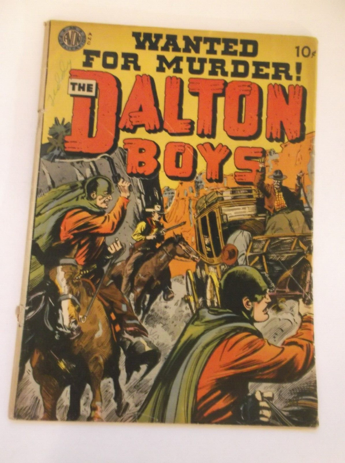 Avon Periodicals: Wanted for Murder! the Dalton Boys #1, HTF One-Shot ...