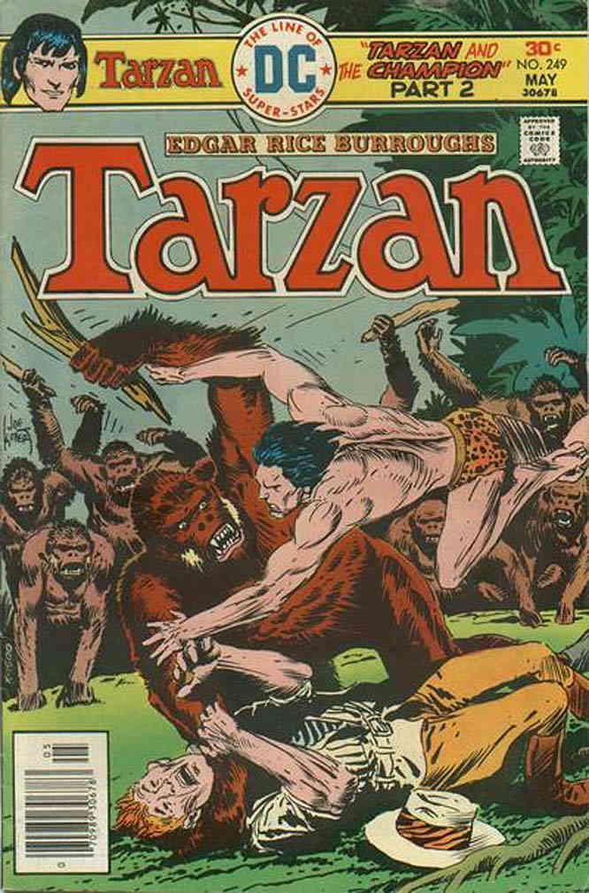 Tarzan (DC) #249 GD ; DC | low grade comic Joe Kubert Gorilla Cover ...