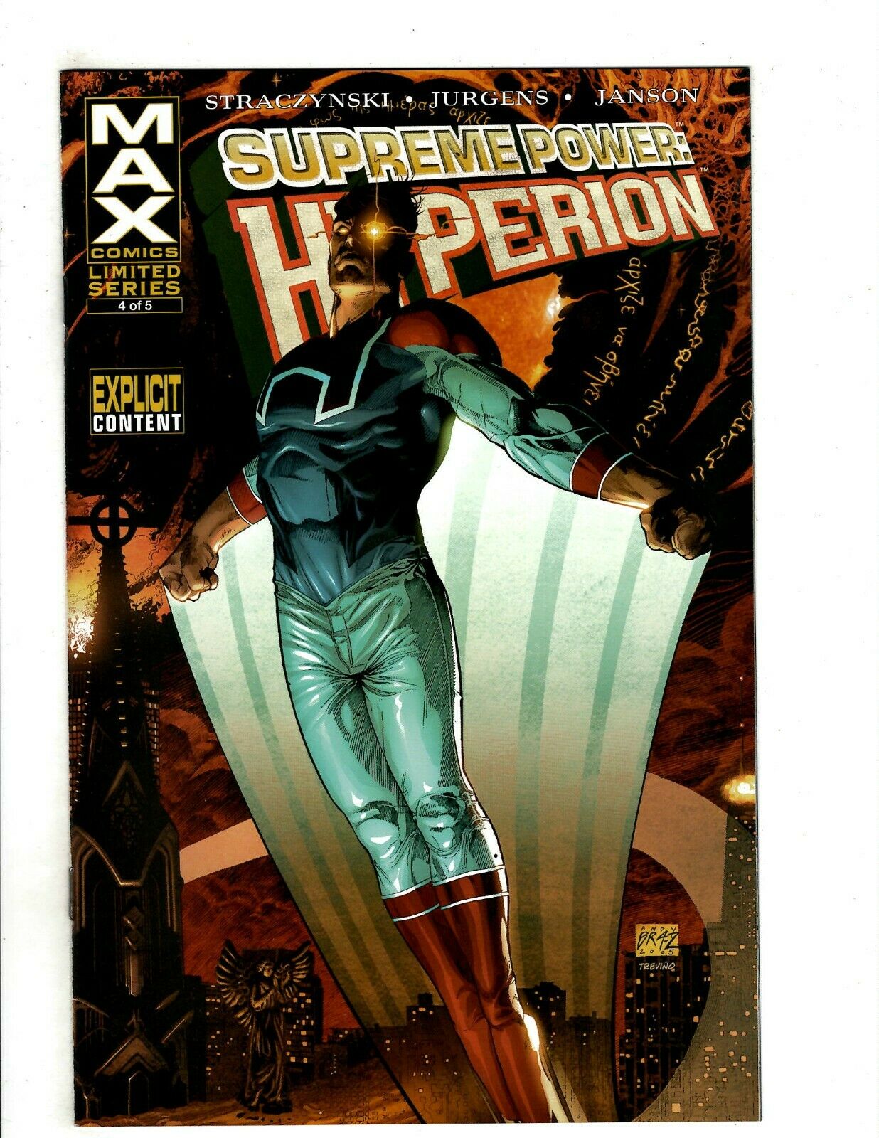 11 Marvel Comics Supreme Power Hyperion 1 2 3 4 Nighthawk 1 1 2 2 3 4 ...