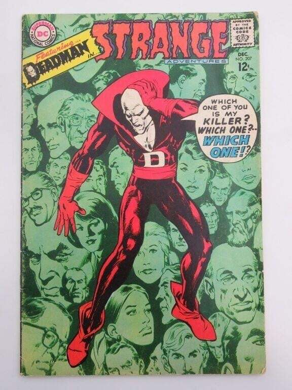 Strange Adventures #207-216 (1967) Deadman Neal Adams (Lot of 10 Comics ...