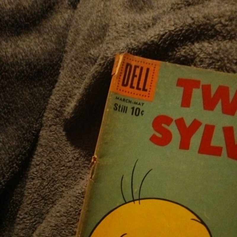 March-May 1959 Dell Comics Tweety And Sylvester, #24 silver age cartoon ...