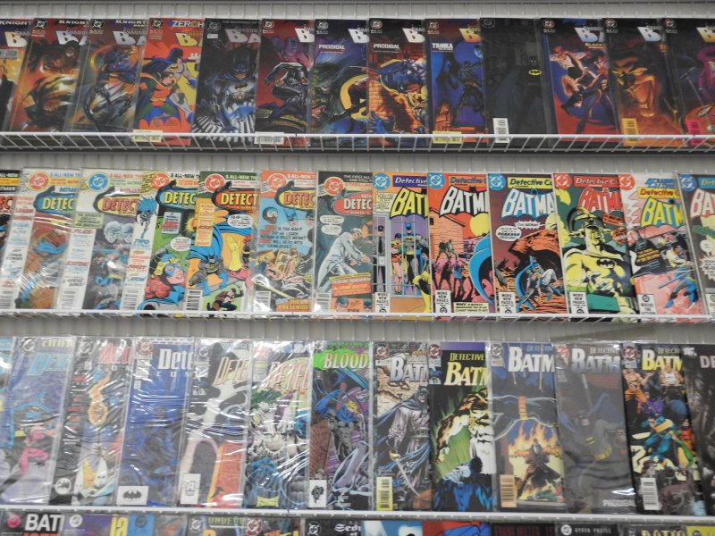Huge Lot 160+ Comics W/ Shadow of The Bat, Batman, Spider-Man+ Avg VF ...