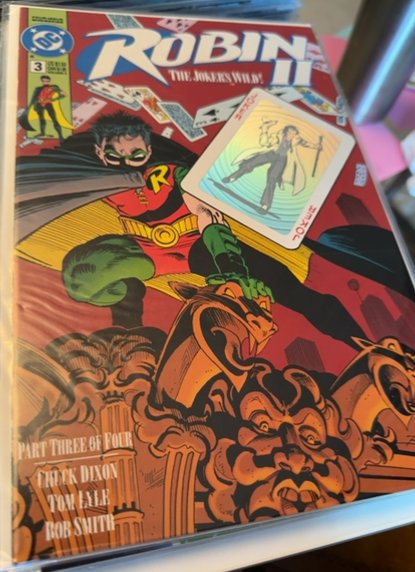 Robin II: The Joker's Wild! #3 Rooftop Cover (1992) | Comic Books ...