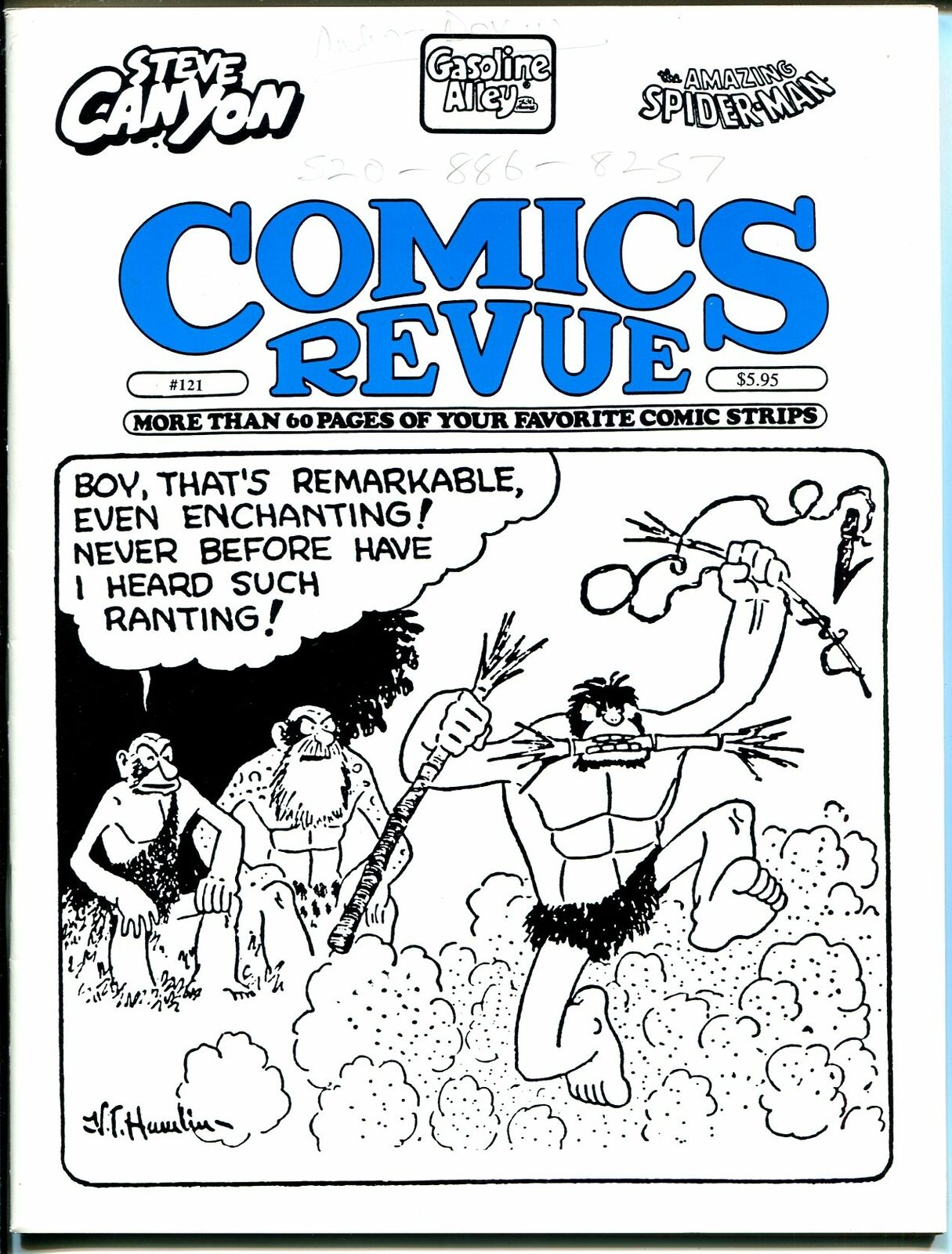 Comics Revue #121 1996-V T Hamlin-Alley Oop-Spider-man-Modesty Blaise ...